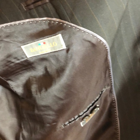 zandello | Jackets & Coats | Mens 42 Long Suit Zandello Pinstripe ...